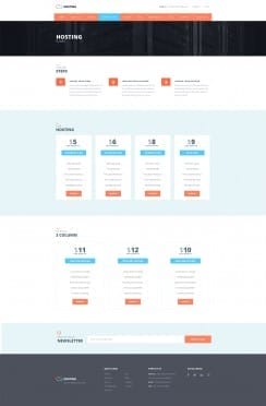Free Hosting Web Template PSD Designs » CSS Author