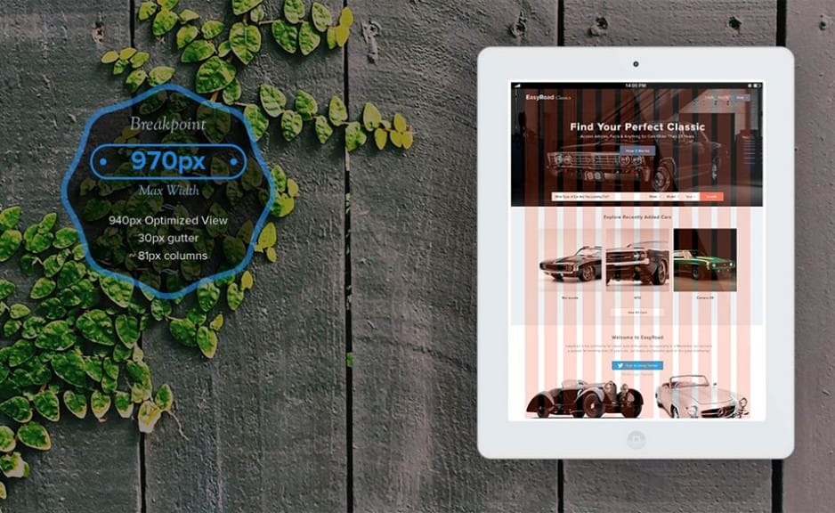 25+ Bootstrap Grid System PSD Templates » CSS Author