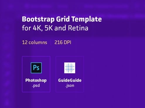 25+ Bootstrap Grid System PSD Templates » CSS Author