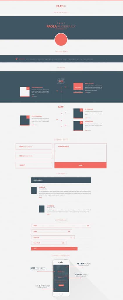 Latest Free Web Elements From February 2015