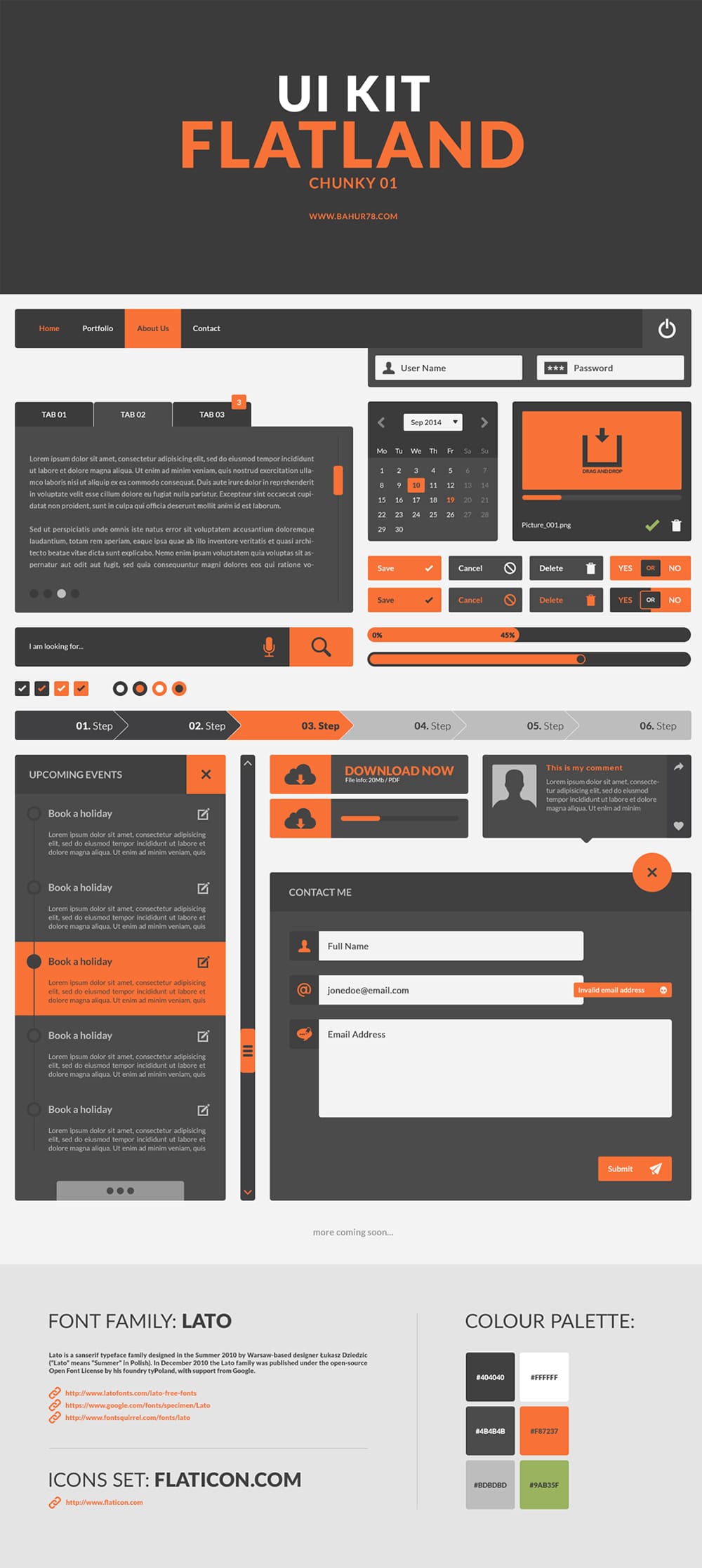 Latest Free Web Elements From March 2015