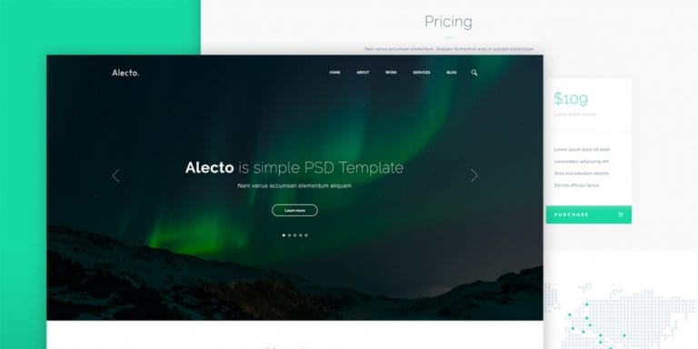 Free Corporate And Business Web Templates PSD