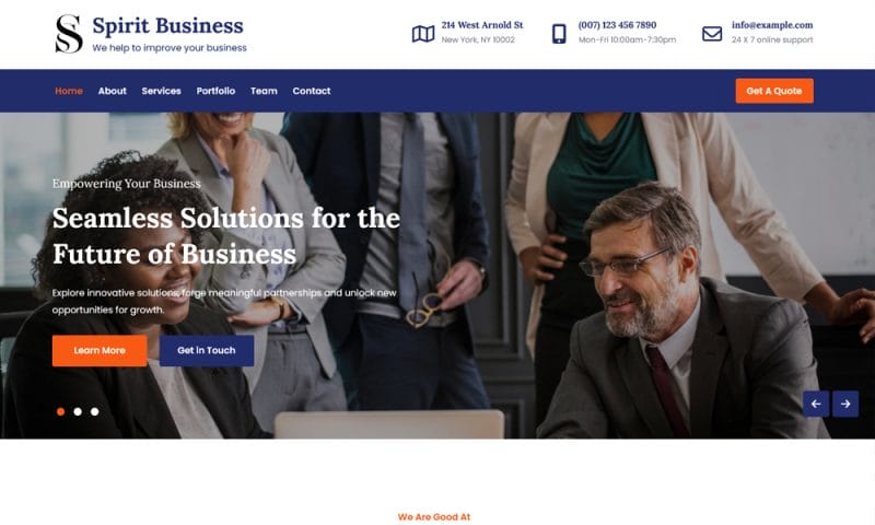 100+ Best Free Business WordPress Themes 2024