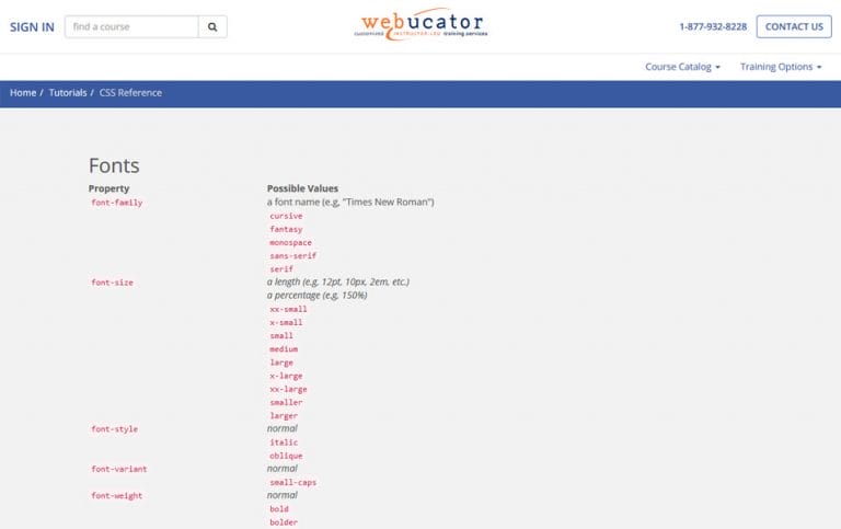 20 Best Css Reference Websites Css Author 