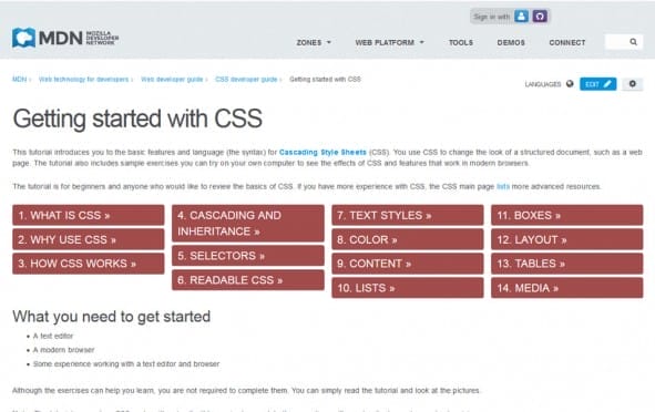 25+ Best Collection Of CSS Tutorial Websites » CSS Author