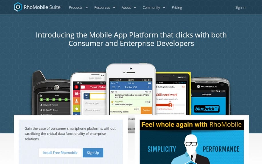 50 Mobile Application Frameworks Html Css And Js