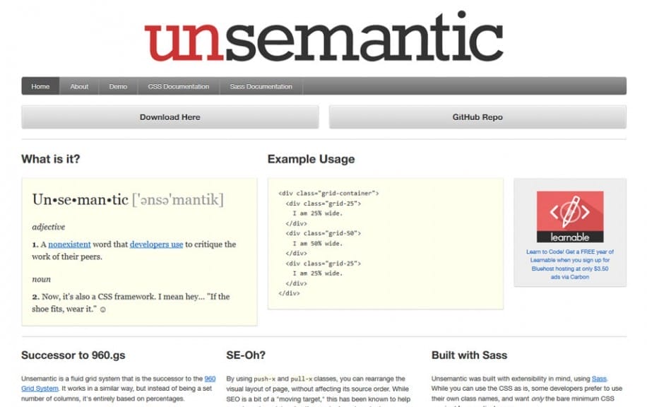 100+ Best CSS Frameworks For Responsive Design