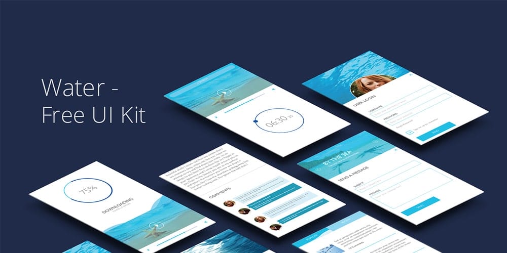 Latest Free UI Kits From 2016 » CSS Author