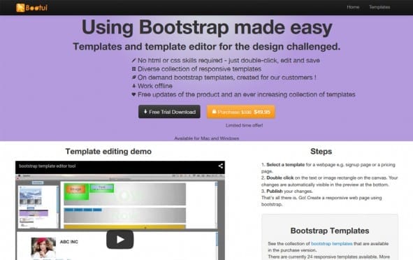 40+ Best Bootstrap Editors & Builders » CSS Author