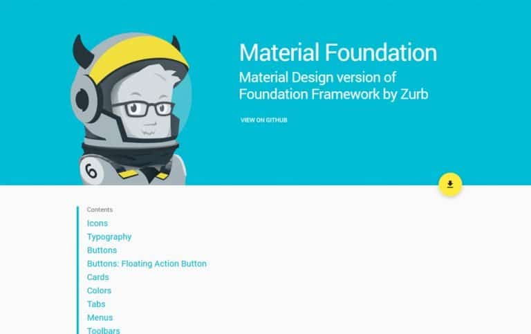 25+ Best Material Design Frameworks » CSS Author