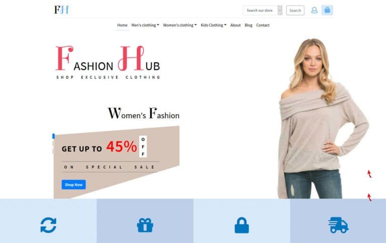 50+ Free Responsive HTML5 E-commerce Website Templates