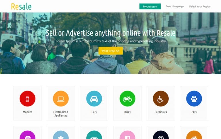 50+ Free Responsive HTML5 E-commerce Website Templates