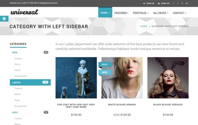 50+ Free Responsive HTML5 E-commerce Website Templates
