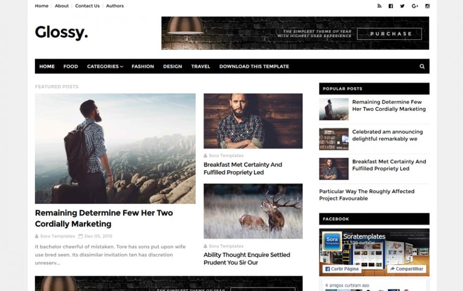 250+ Best Free Responsive Blogger Templates 2015