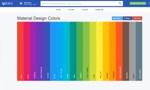 Tools For Generating Material Design Color Palettes » CSS Author
