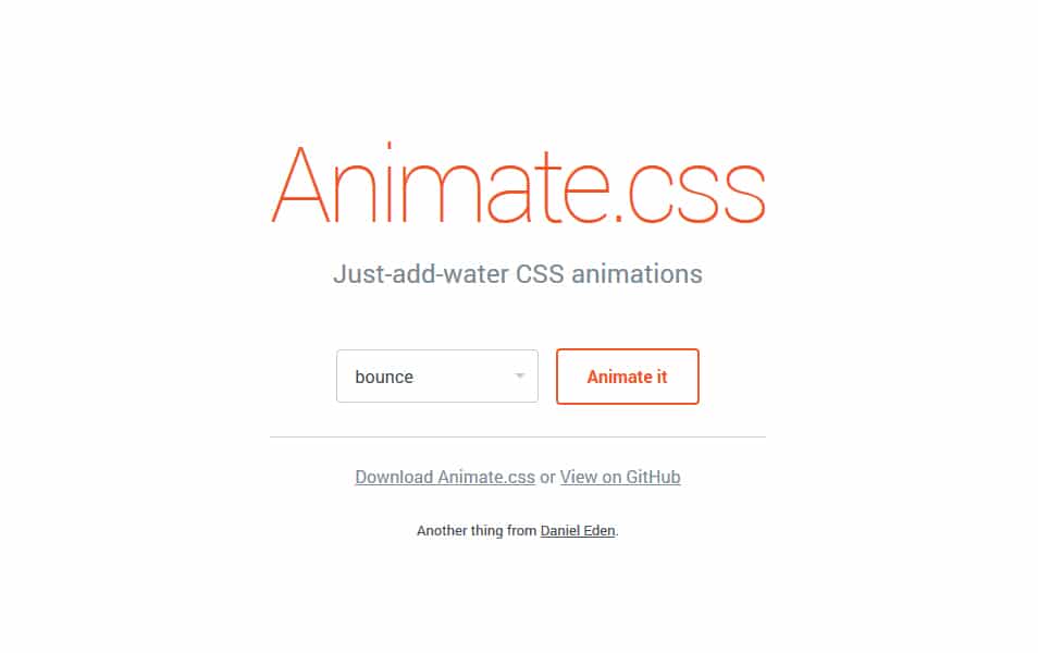 Animate.css » CSS Author