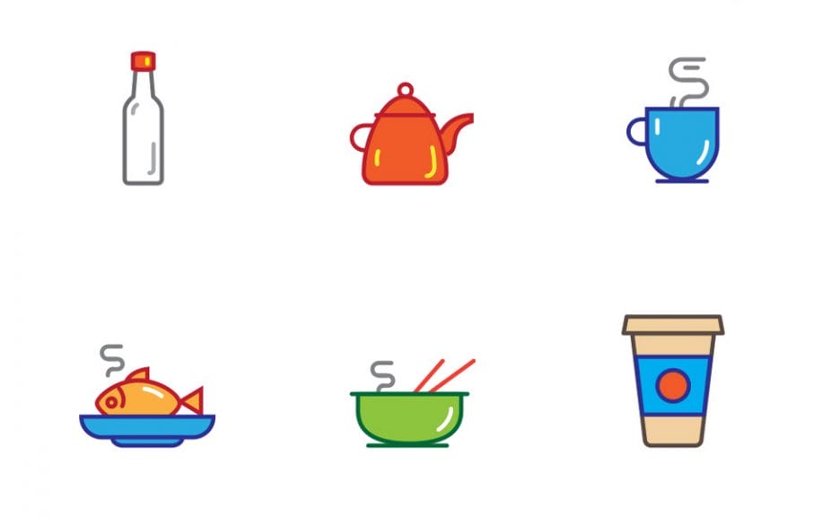 600+ Food Related Design Resources » CSS Author