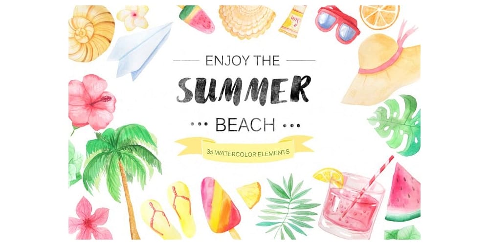 Free Watercolour Elements for Designers » CSS Author