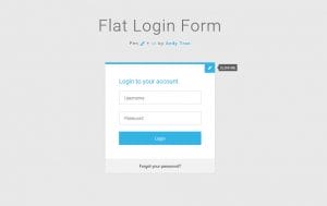 50+ Free HTML5 And CSS3 Login Forms » CSS Author