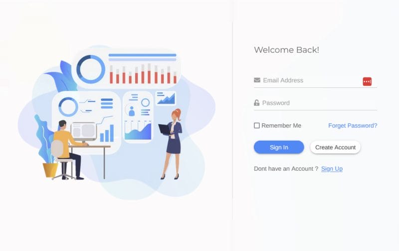 50+ Free HTML5 And CSS3 Login Forms » CSS Author