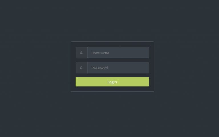 50+ Free HTML5 And CSS3 Login Forms » CSS Author
