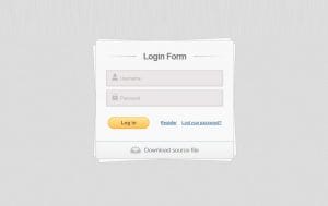 50+ Free HTML5 And CSS3 Login Forms » CSS Author
