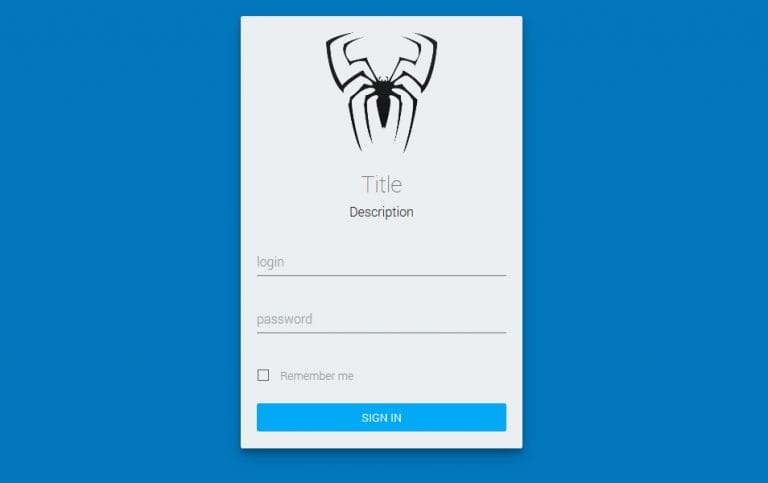 50+ Free HTML5 And CSS3 Login Forms » CSS Author