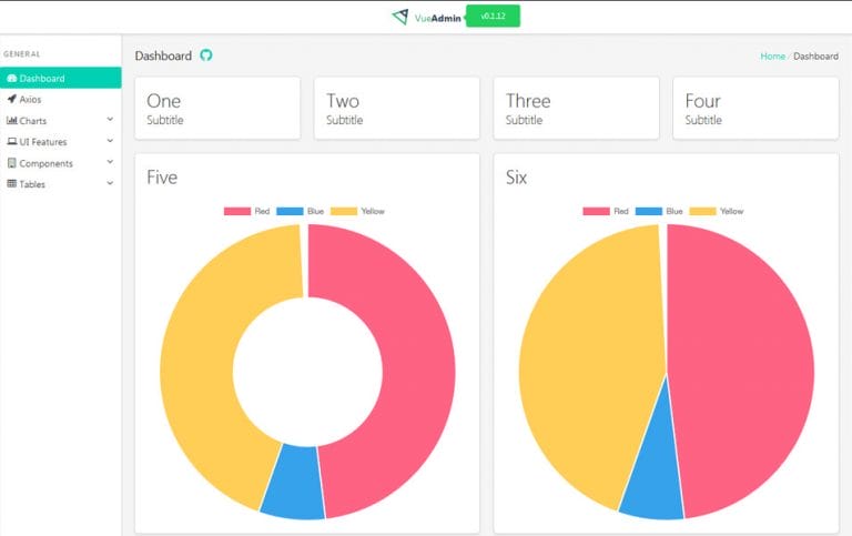 20+ Best Free VueJS Admin Templates » CSS Author