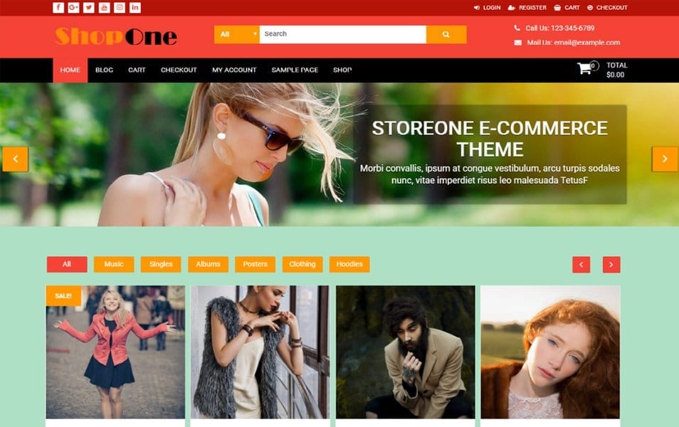 100+ Free eCommerce WordPress Themes 2018 » CSS Author