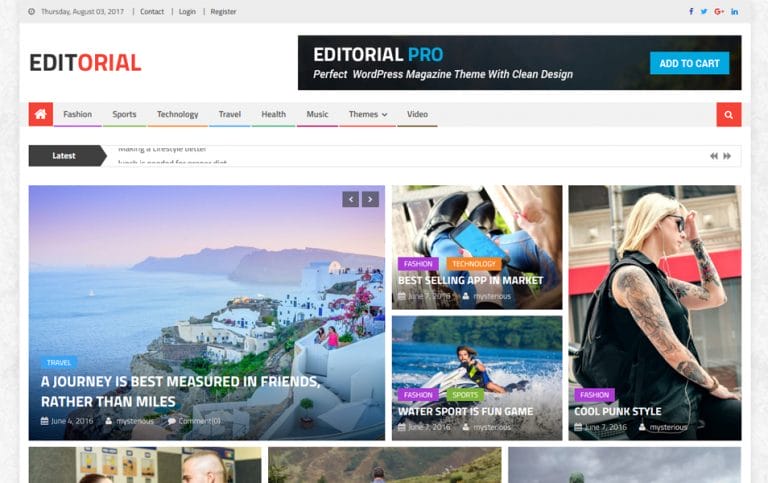 50+ Popular Free Personal Blog WordPress Themes 2024 » CSS Author