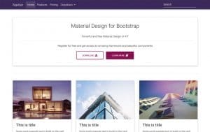 50+ Best Free Material Design HTML5 Templates » CSS Author