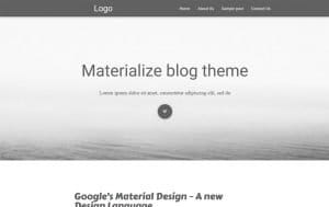 50+ Best Free Material Design HTML5 Templates » CSS Author