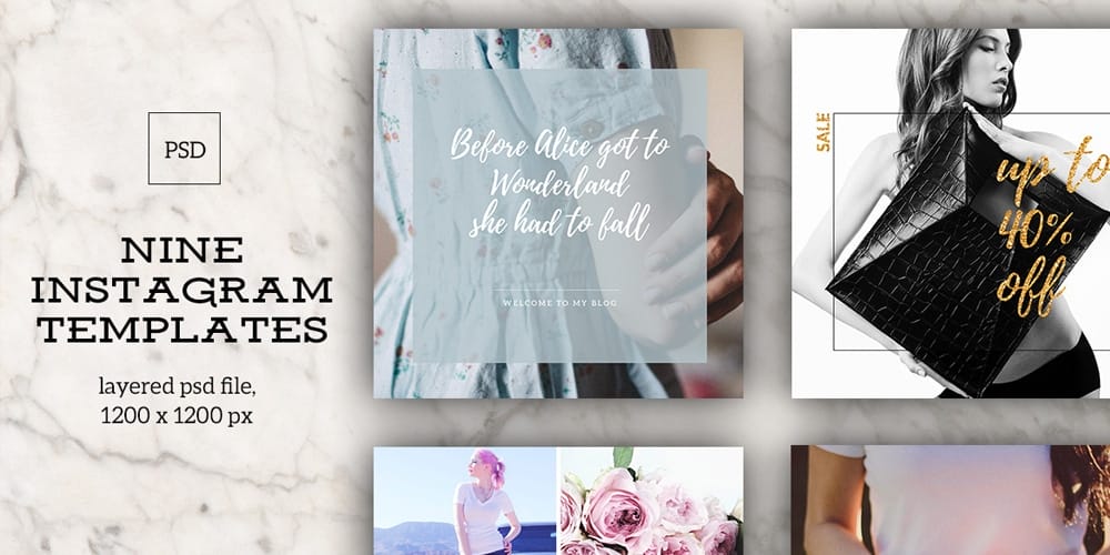 100+ Best Instagram post Templates to Gain More Followers