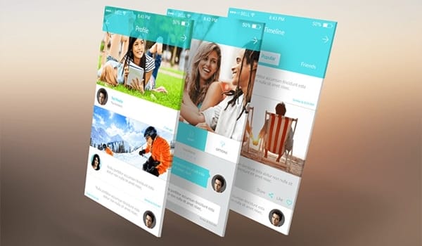3D Mobile App Screens Mock-Up » CSS Author