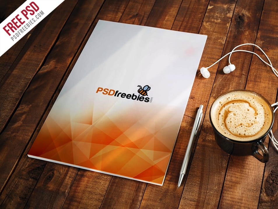 A4 Paper Mockup Free PSD Template » CSS Author