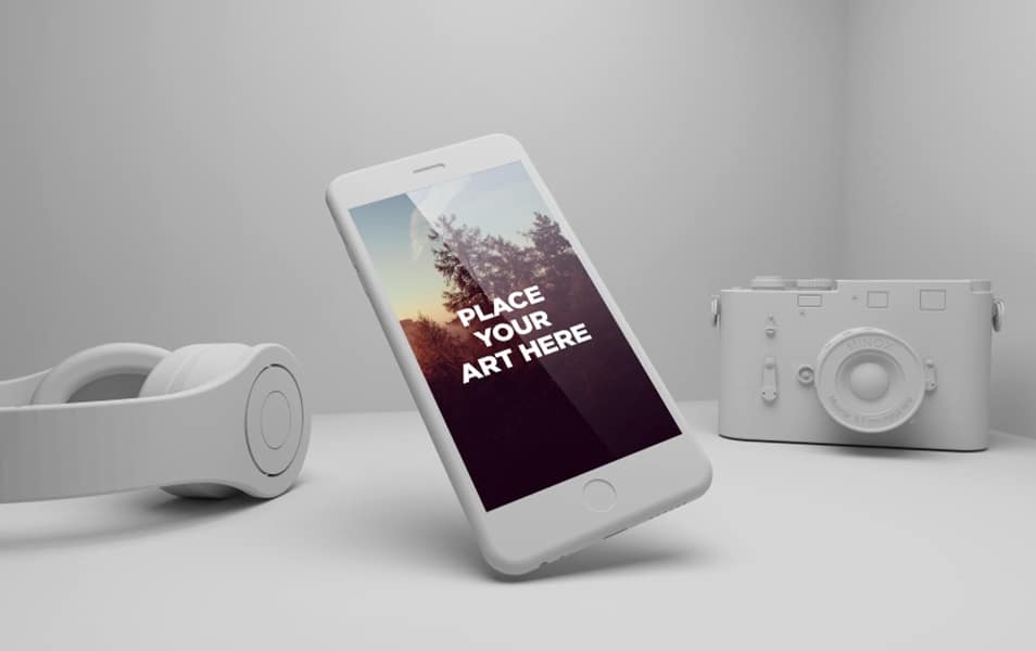 Free IPhone 6 Plus PSD Mockups » CSS Author