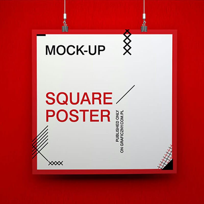 Poster Set Mockups » CSS Author