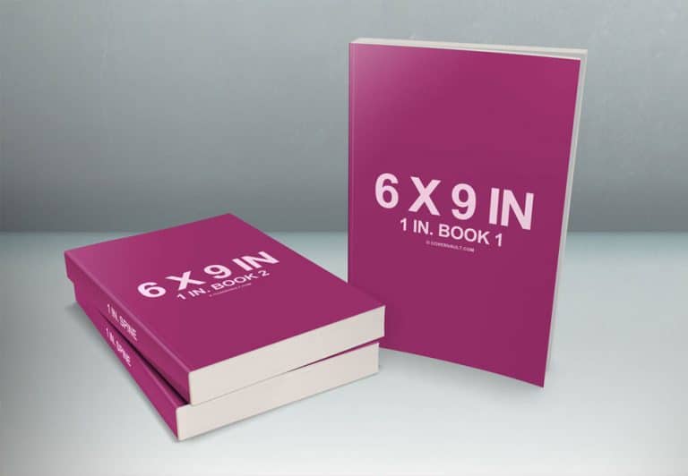 6 X 9 Book Series Presentation Mockup » CSS Author