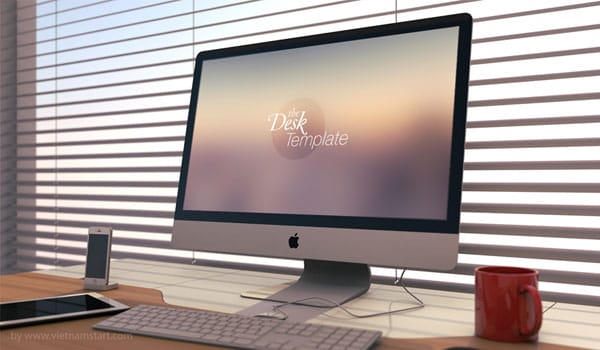 Desk IMac Mockup » CSS Author