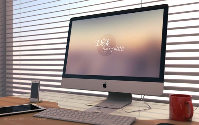 Desk IMac Mockup » CSS Author
