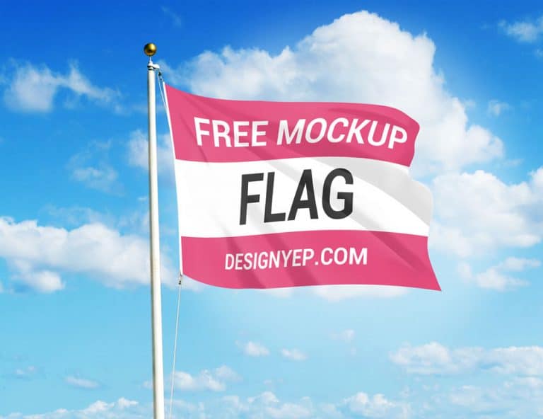 Free Flag Mockup PSD » CSS Author