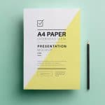 PSD A4 Overhead Paper Mock-Up » CSS Author