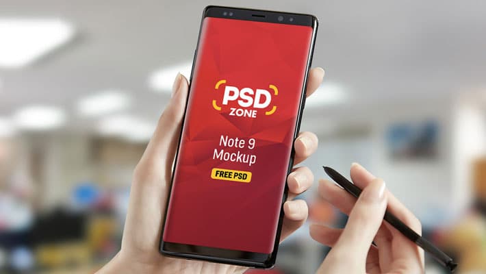 Samsung Galaxy Note 9 Mockup Free PSD » CSS Author