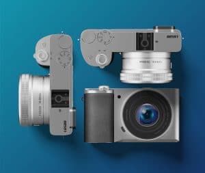 Silver Digital Camera Mockup FREE PSD » CSS Author
