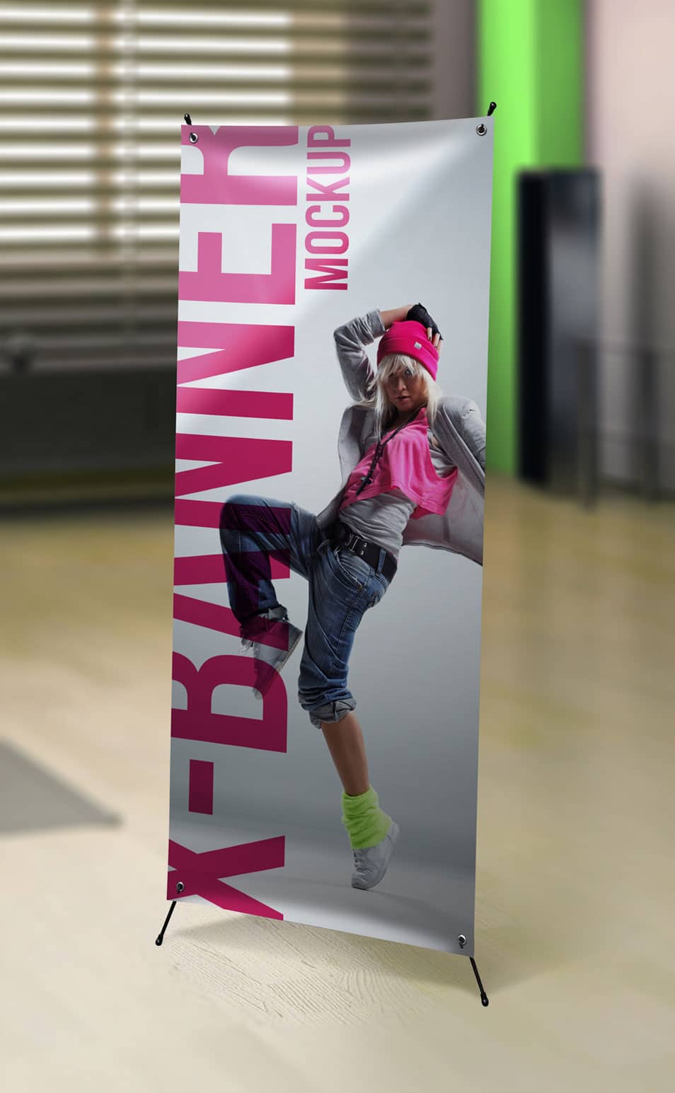 Standing X Banner Mockup » CSS Author