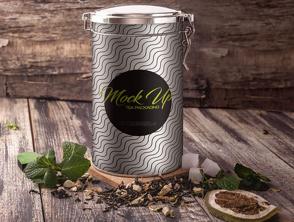 Tea Packaging PSD Mockup » CSS Author