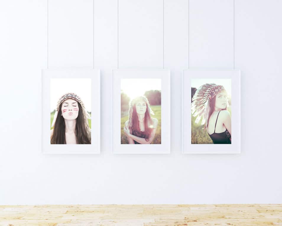 Triple Poster Frame Mockup » CSS Author