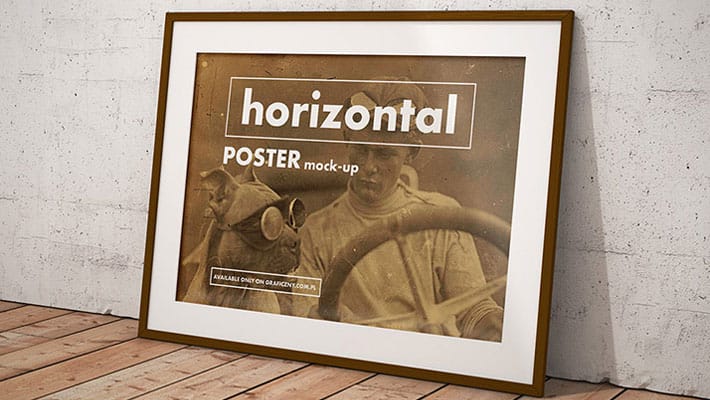 Vintage Posters Frame Mockup » CSS Author