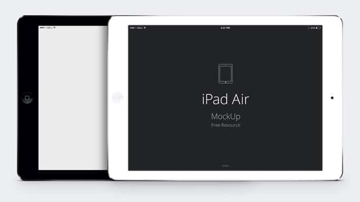 IPad Air PSD Vector Mockup » CSS Author