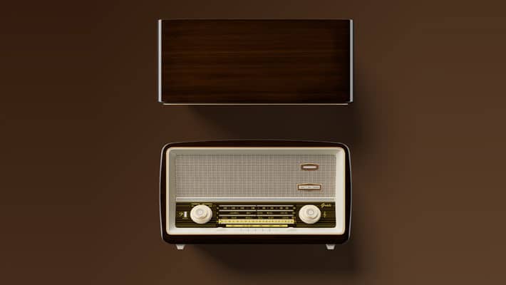 Antique Radio Free PSD Mockup » CSS Author